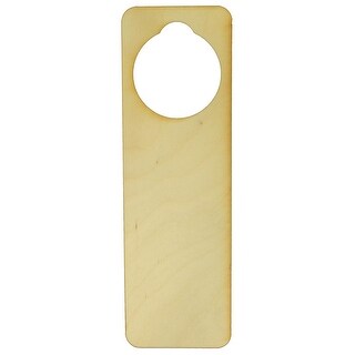 1 Pc, 5.75" x 18" x 1/4" Baltic Birch Plywood Door Hanger Wood Cutout ...