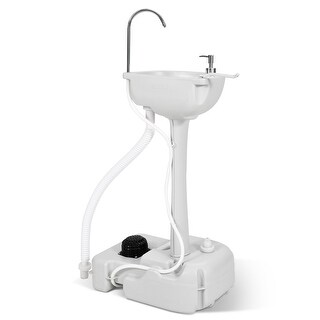 Portable Sink Camping Hand Washing Station with 17 L Wash Basin Stand ...