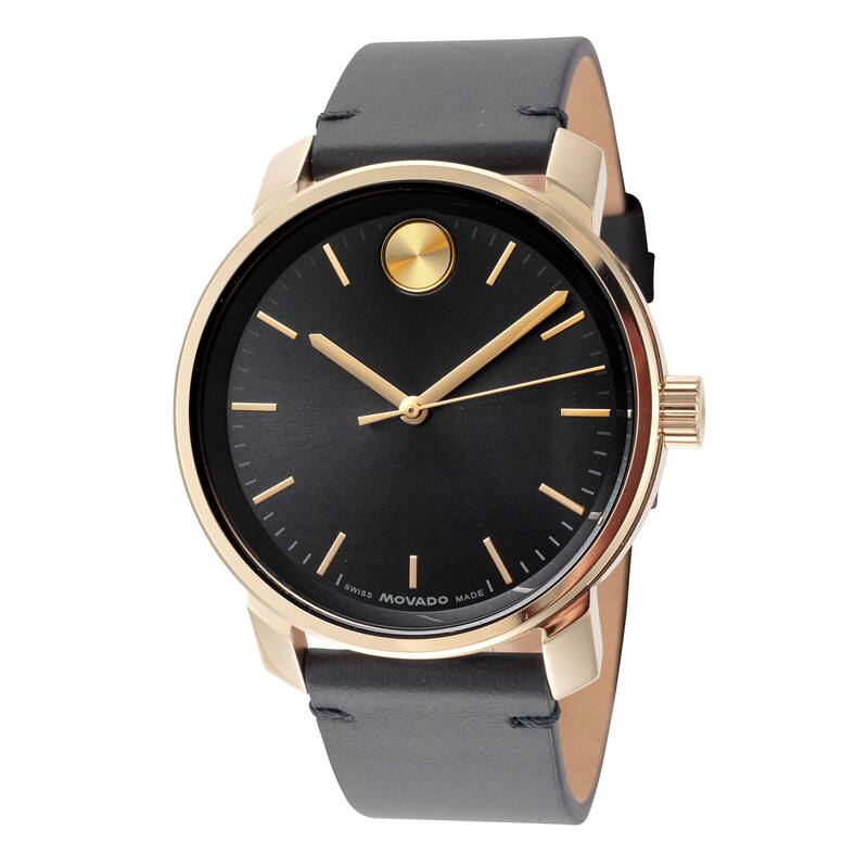Movado Men's 41mm Bold Quartz Watch 3601173 - Dark Blue - N/A ...