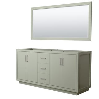 Icon Double Bathroom Vanity Cabinet, 70-Inch Mirror - Bed Bath & Beyond ...