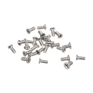 Tiny Screws Phillips Flat Head Carbon Steel Machine Screws, 350pcs ...