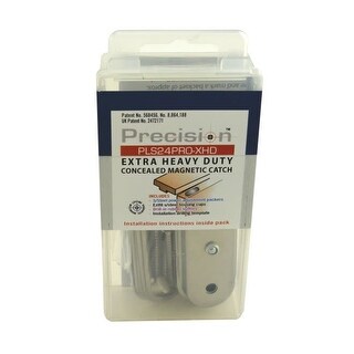Precision Lock PLS24PROXHD 4-3/8"-5-1/4" Long Steel Magnetic Latch ...