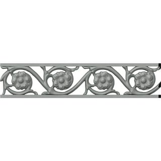 2 1/8"H x 3/8"P x 79"L Delfina Pierced Panel Moulding - Bed Bath ...