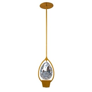 Artistry Lighting, Tear Drop 1-Light Crystal Pendant Light - Bed Bath ...