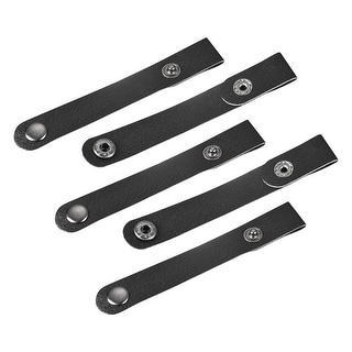 Leather Cable Straps Cord Organizer Portable Cable USB Straps 100x15mm ...