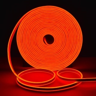 50 ft LED Neon Light Strip Bendable Strip for DIY, 2-Sided Neon Light ...