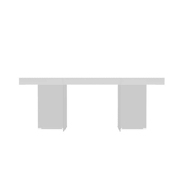 VersaTable Meeting Table with Tempered Glass Leg for Dining and Office ...