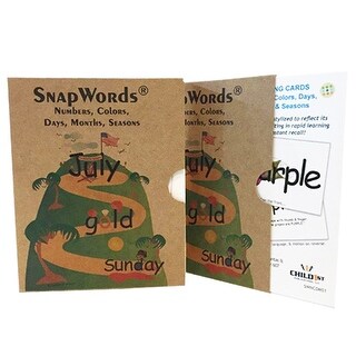 Teaching Cards Numbers Colors Days Months Seasons Snapwords - Bed Bath ...