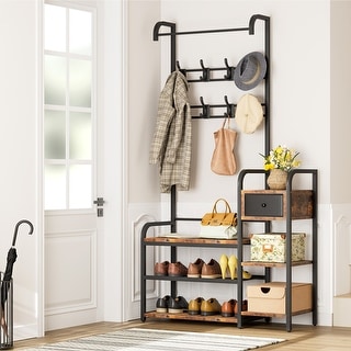 Square tube drawer hallway rack - Bed Bath & Beyond - 40663844