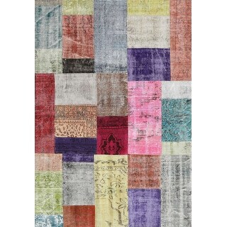 Ahgly Company Machine Washable Contemporary Raspberry Purple Area Rugs ...