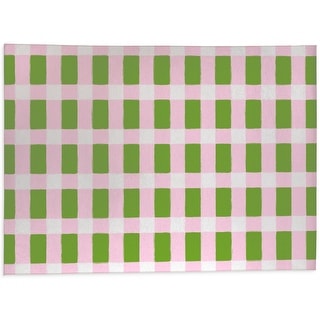 SPRING BLOCKS KIWI Kitchen Mat By Kavka Designs - Bed Bath & Beyond ...