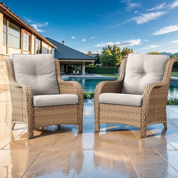 Outdoor rattan club chairs store