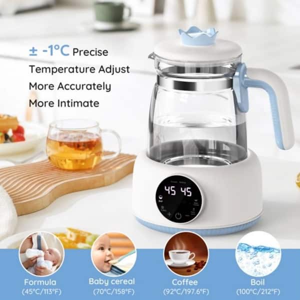 Baby Water Kettle Temperature Control, White - Bed Bath & Beyond - 37551684