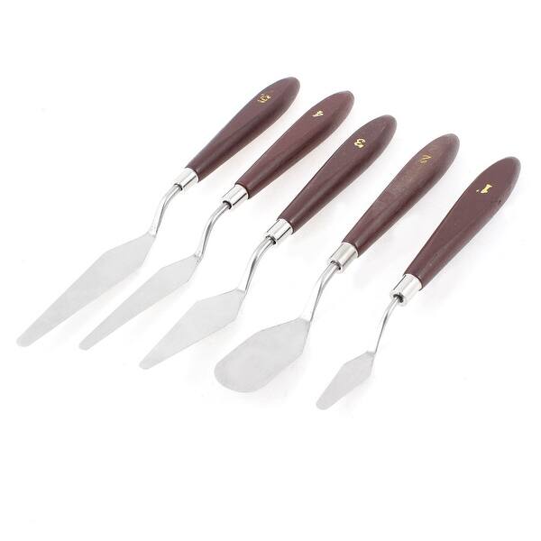 Multi Functional Farbspachtel Oil Paint Metal Painting Spatula 5 Pcs ...