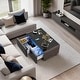 Modern Smart Coffee Table With Built-In Fridge, Bluetooth Speaker ...