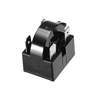 22 Ohm 4 Pin Refrigerator PTC Starter Relay Black - 22 Ohm 4 Pin - Bed ...