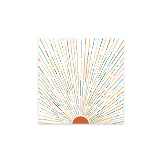Sunshine All Around Print On Acrylic Glass by Modern Tropical - Bed ...