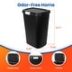 Hefty 13 Gallon Odor Block Touch Top Kitchen Durable Trash Can, 4 Pack ...