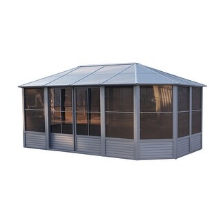 Florence - Solarium 12x12 Polycarbonate Roof - On Sale - Bed Bath ...