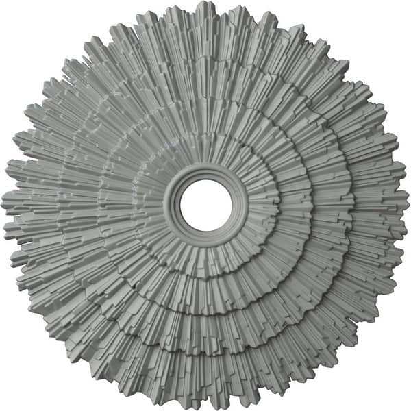 24 3/4"OD x 3 1/4"ID x 1 7/8"P Eryn Ceiling Medallion - Bed Bath ...