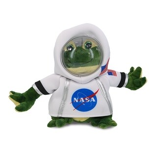 DolliBu Squat Frog Astronaut Plush with Helmet and NASA Astronaut Suit ...