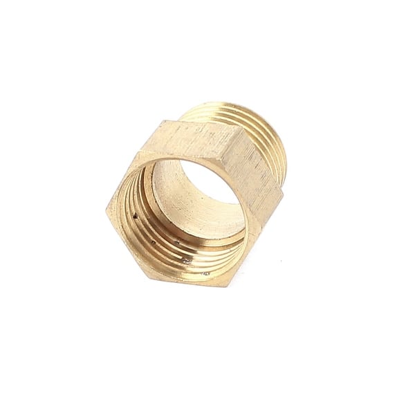 Brass Hex 1/2BSP Male to Female Thread Pipe Fitting Connector - Brass ...