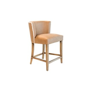 Charlie 37" Tall Counter Stool, Natural/ Camel - Bed Bath & Beyond ...