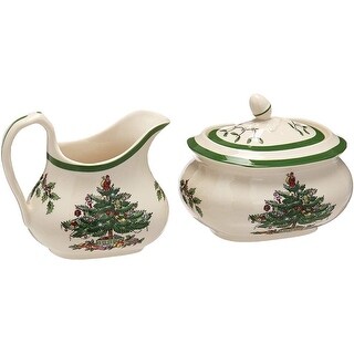 Christmas Tree Sugar & Creamer Set - Bed Bath & Beyond - 41318636