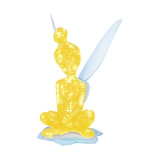 3D Crystal Puzzle - Disney Tinker Bell Yellow - 43 Pcs - N/A - Bed Bath ...