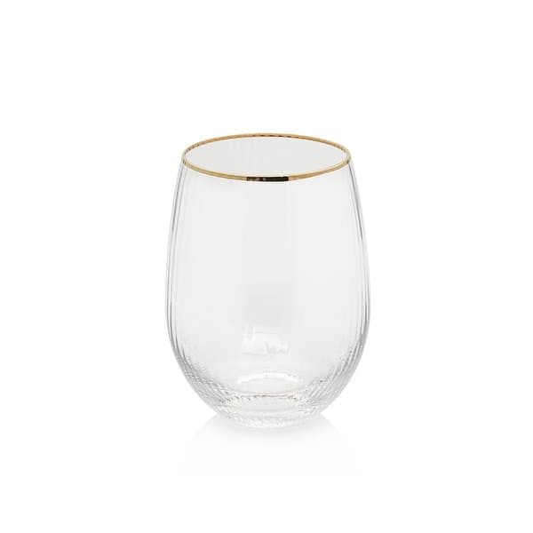 Optic Stemless All Purpose Glasses, Set of 6 - Bed Bath & Beyond - 36537604