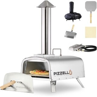12" Outdoor Pizza Oven Propane & Wood - 12 inch - Bed Bath & Beyond ...