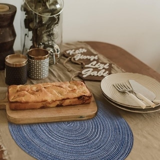 Round Braided Placemats Set of 6 - Bed Bath & Beyond - 39923258