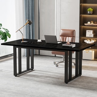 55 inch Executive Computer Desk Workstation Writing Table for Home ...