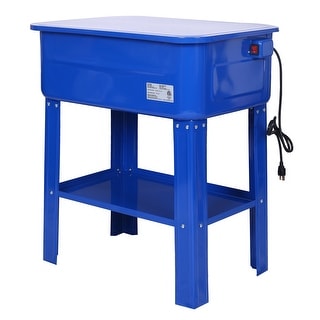 Automotive Cabinet Parts Washer with 110v Pump 20 Gallon - 30.3"H - Bed ...