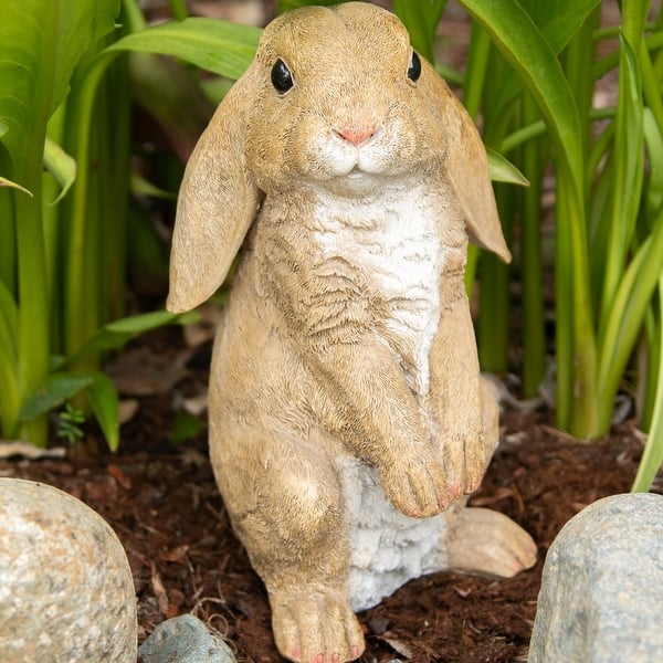 Adorable Bunny Garden Statue - Brown - Bed Bath & Beyond - 33134157