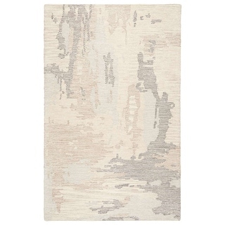 Obeetee Shadows Boxes Hand Made Wool Area Rug - On Sale - Bed Bath ...