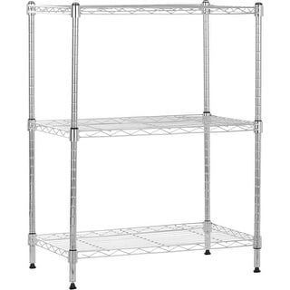 Heavy Duty Storage Shelving Unit, Steel Organizer Wire Rack, Chrome ...