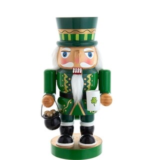 Kurt Adler 10-Inch Wooden Irish Nutcracker - Bed Bath & Beyond - 36500293