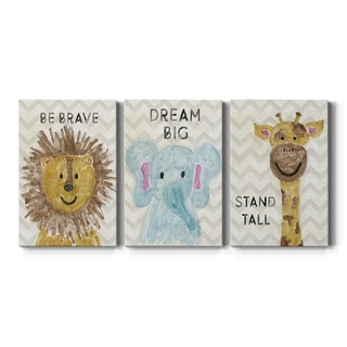 Safari Stand Tall- Premium Gallery Wrapped Canvas - Ready to Hang - Bed ...