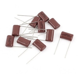 10PCS 0.33uF CBB22 400V Through Hole Polypropylene Film Capacitors ...