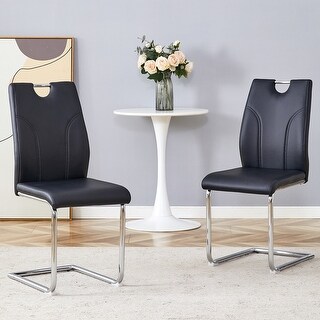 PU Dining Chair Set, Uniquely Designed Dining Chairs, Pu Material ...