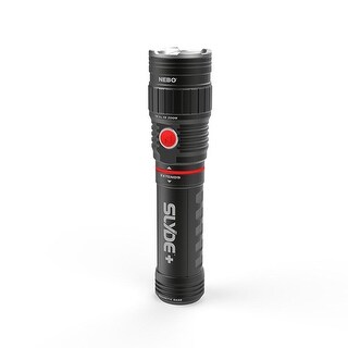 Nebo Slyde Plus 400 Lumen Tactical LED Flashlight, Storm Gray - Bed ...