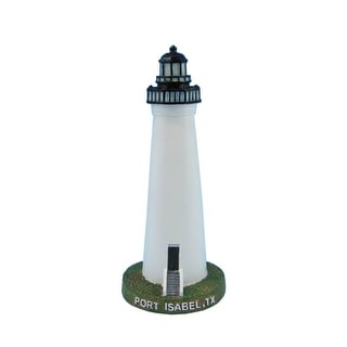 Port Isabel Lighthouse Decoration 7" - Multi - Height 7" - Bed Bath ...