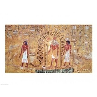 The Sun God Ra In His Solar Barque Poster Print (24 X 18) - Bed Bath ...