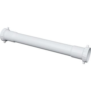 PROFLO PFETP700 1-1/2" x 16-1/2" Plastic Double Slip-Joint Extension ...