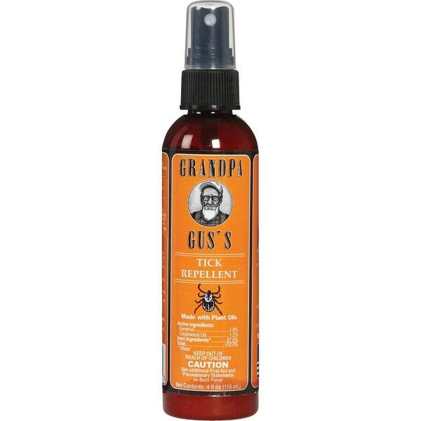 Grandpa Gus's 4 Oz. All Natural Tick Repellent Pump Spray - 1 Each - 4 ...