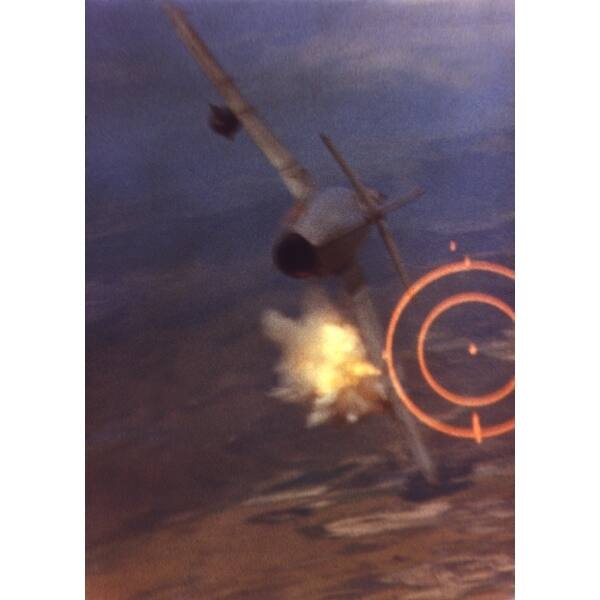Dogfight Over Vietnam North Vietnamese Mig In Flames After A Us F-104 ...