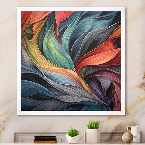 abstract pastel art print
