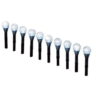 Solar Powered Bubble Path Lights - Set of 20 - NO SIZE - Bed Bath ...