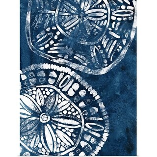 "Sea Batik IV" Poster Print - Bed Bath & Beyond - 30175701